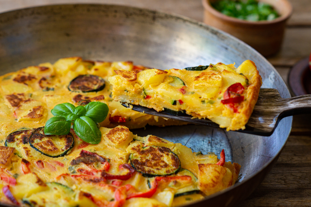 Vegane Tortilla mit Sommergemüse - Dagmar von Cramm